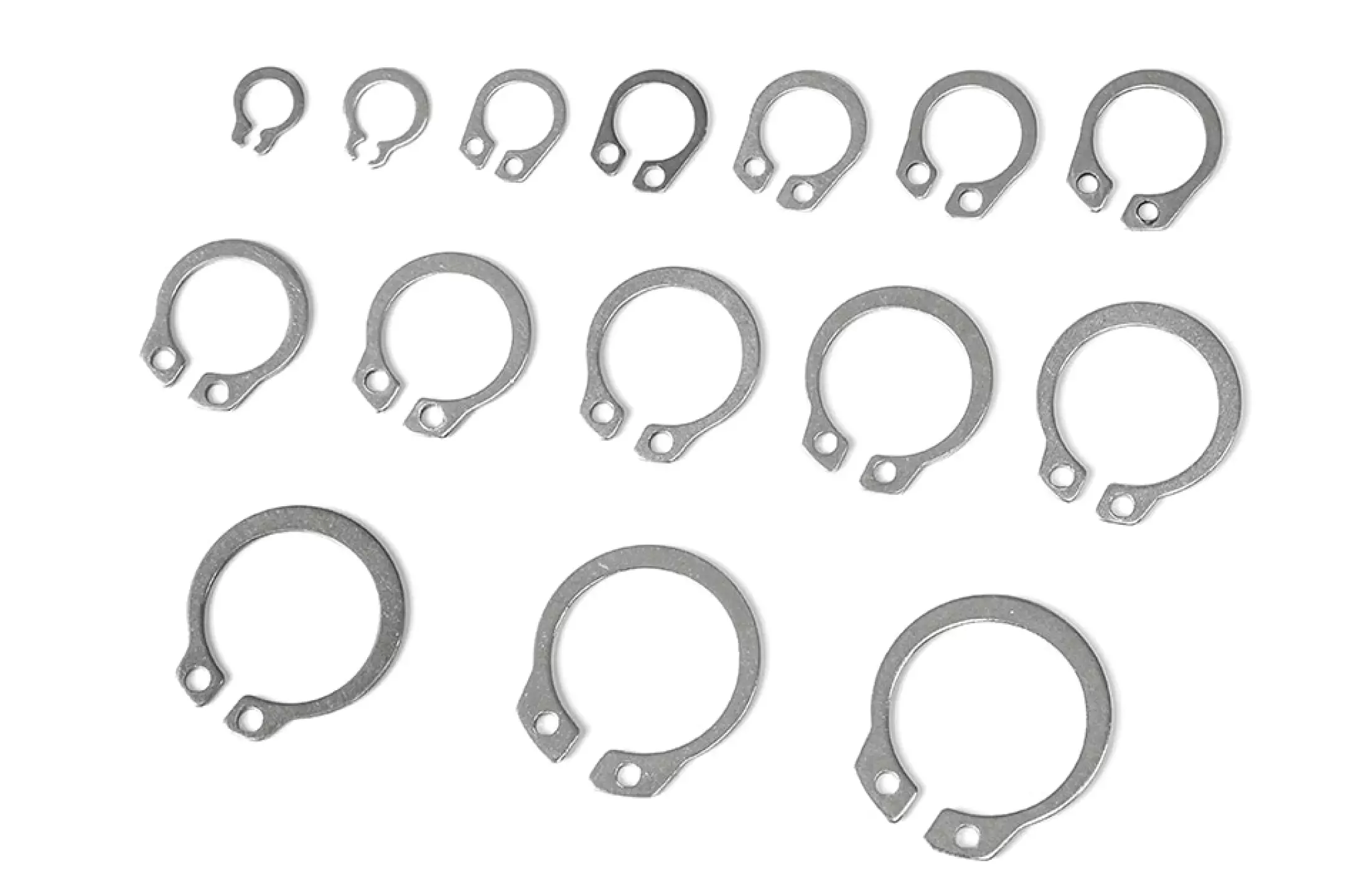 คลิปหนีบ C clip แหวนล็อค กิ๊ปล็อค External Ring แบบล็อคนอก แกน 26-50mm ...